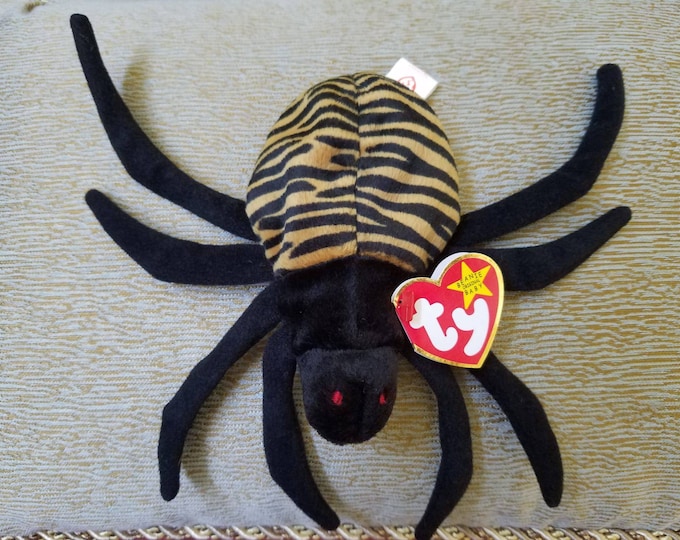 RARE SPINNER the Spider With Tag Errors, Beanie Baby Collectible ...