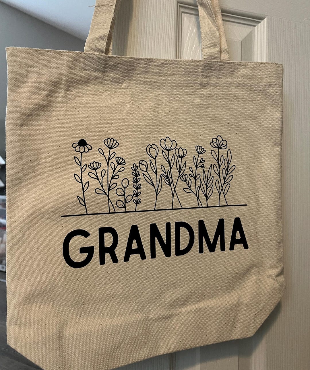 Grandma SVG I Flowers I DIGITAL SVG - Etsy