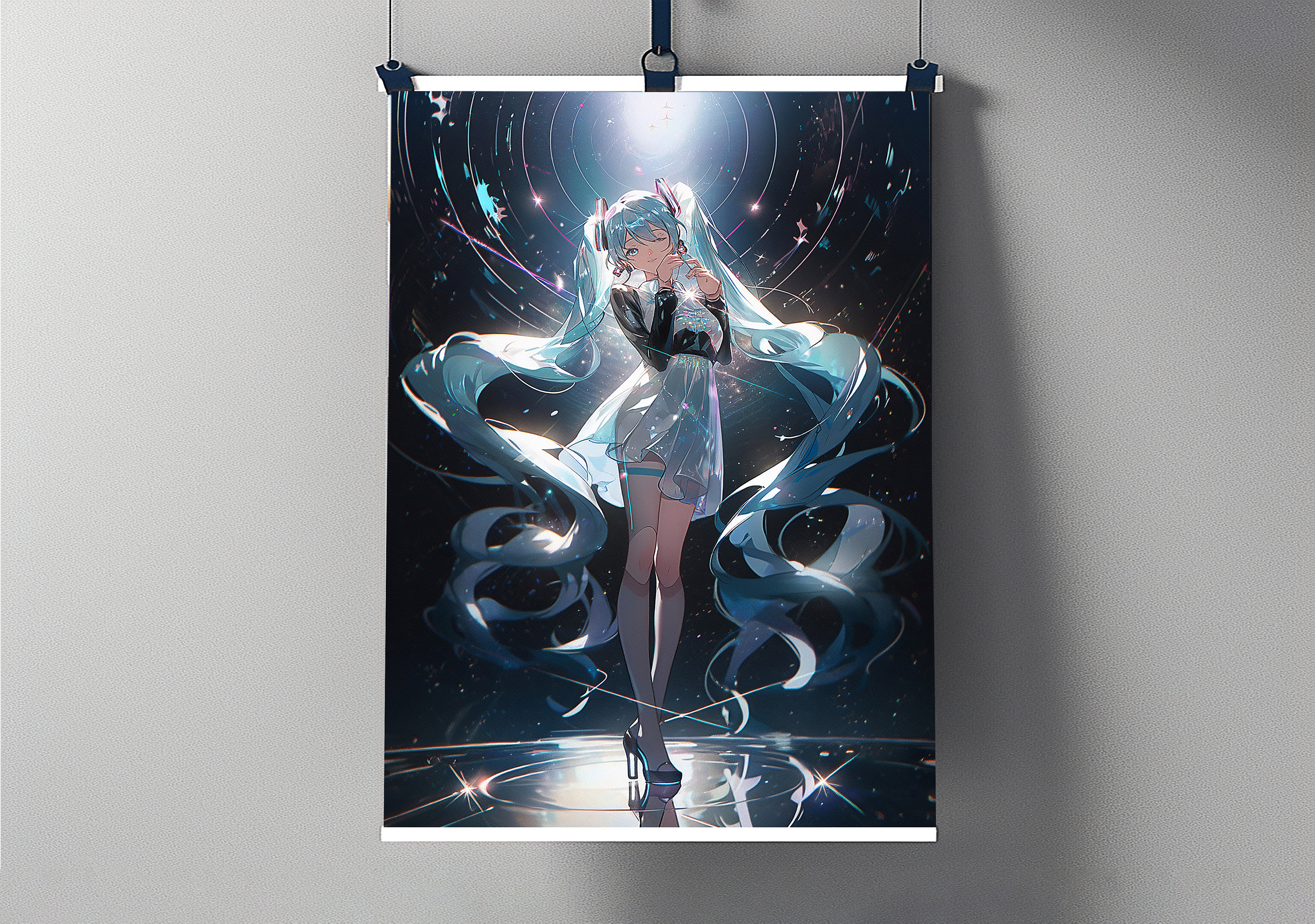 Hatsune Miku Wall Art Digital Download | Miku Instant Download ...