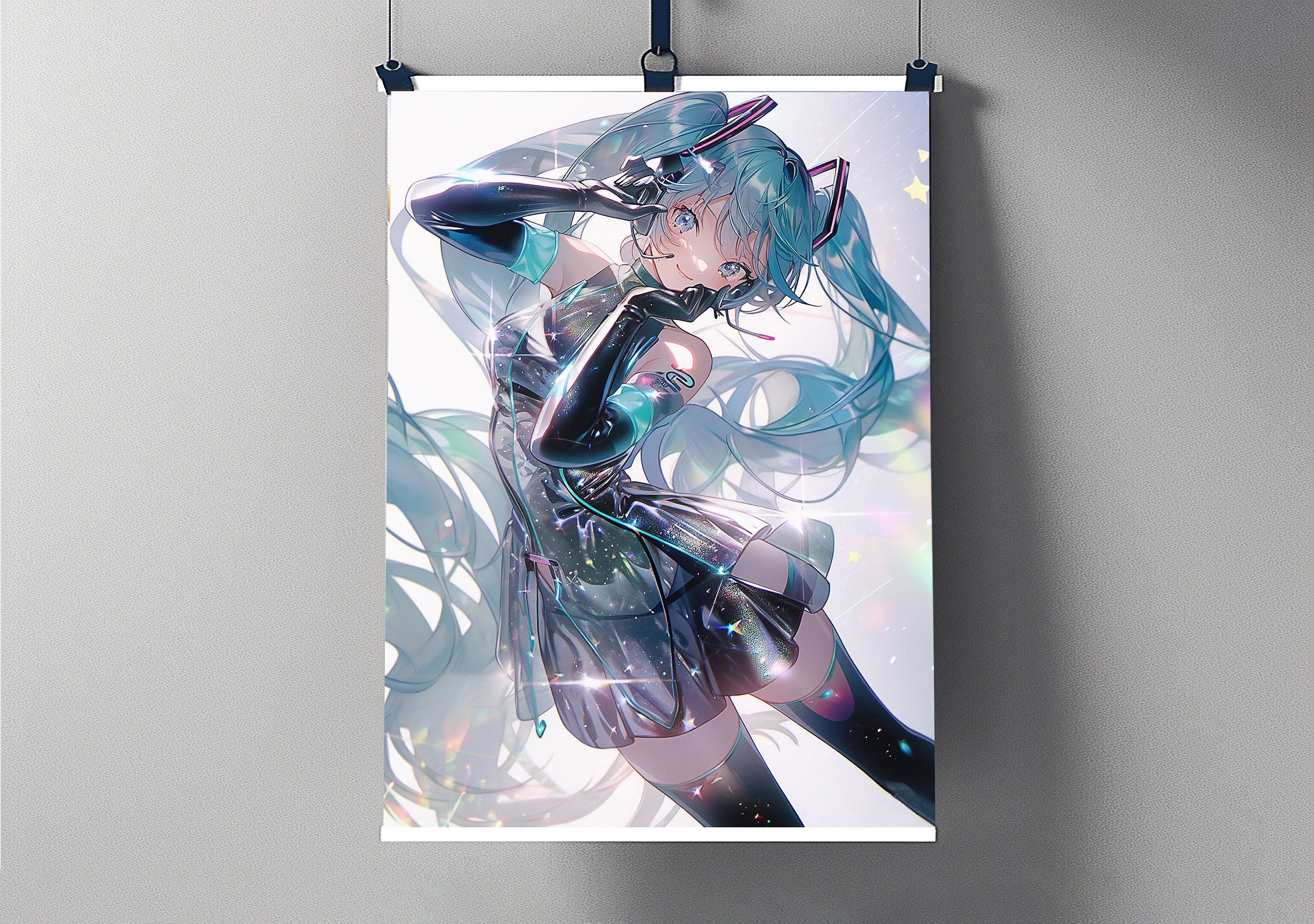 Hatsune Miku Wall Art Digital Download Miku Instant Download Hatsune ...