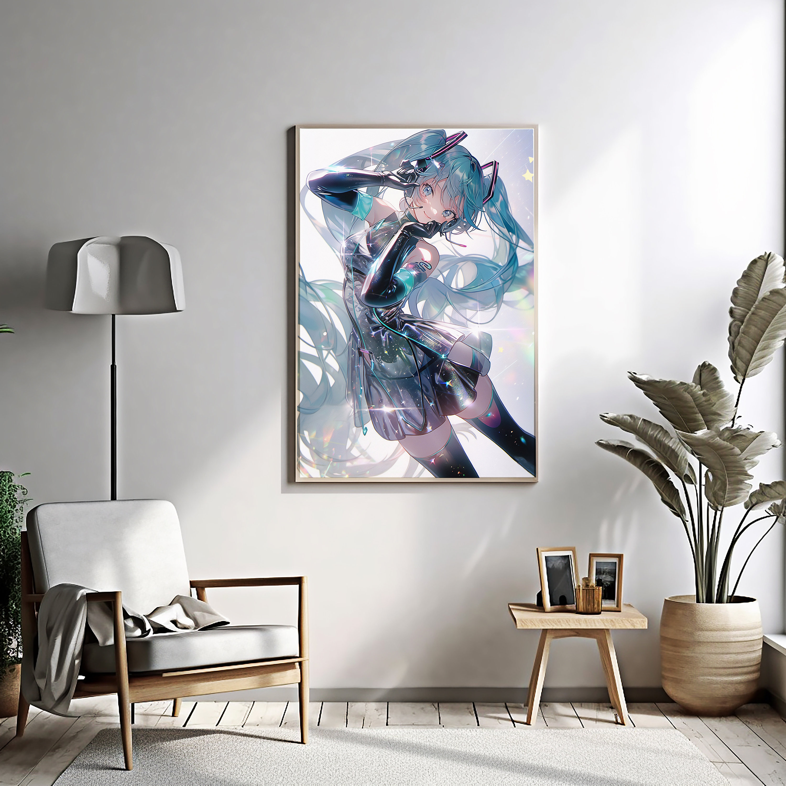 Hatsune Miku Wall Art Digital Download | Miku Instant Download ...