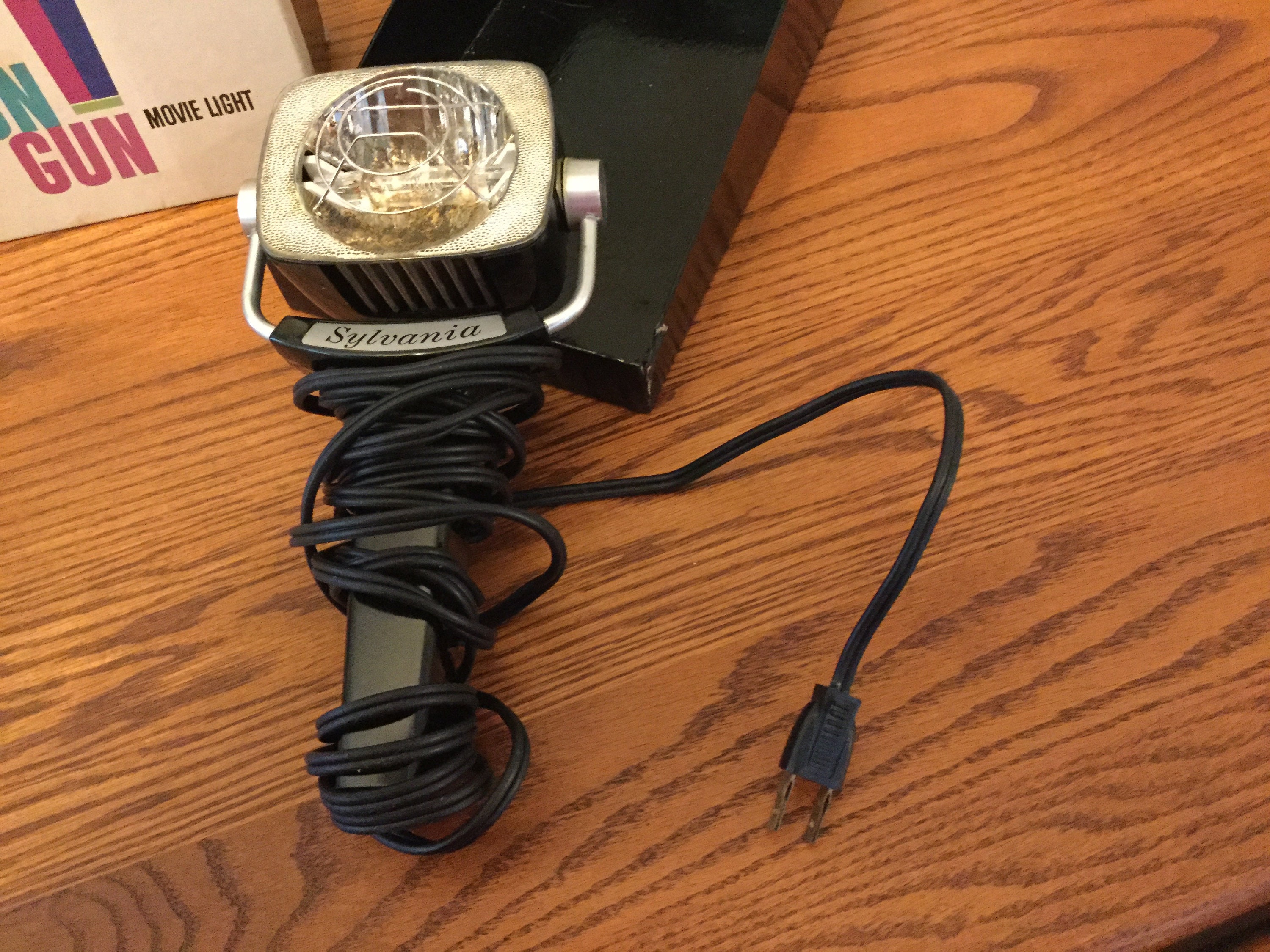 Sylvania Sun Gun Movie Light for Vintage Photography Collection or Use ...