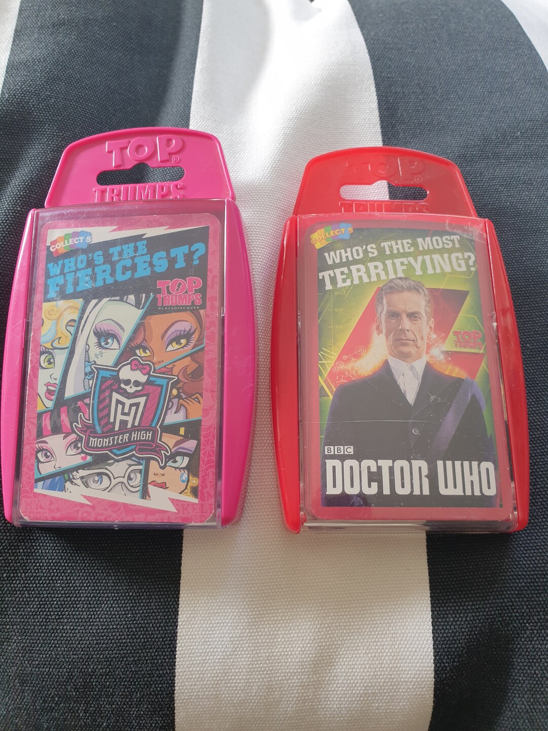 Rare Vintage NEW TOP TRUMPS 2015 Dr Who - Who's the Most Terrifying ...
