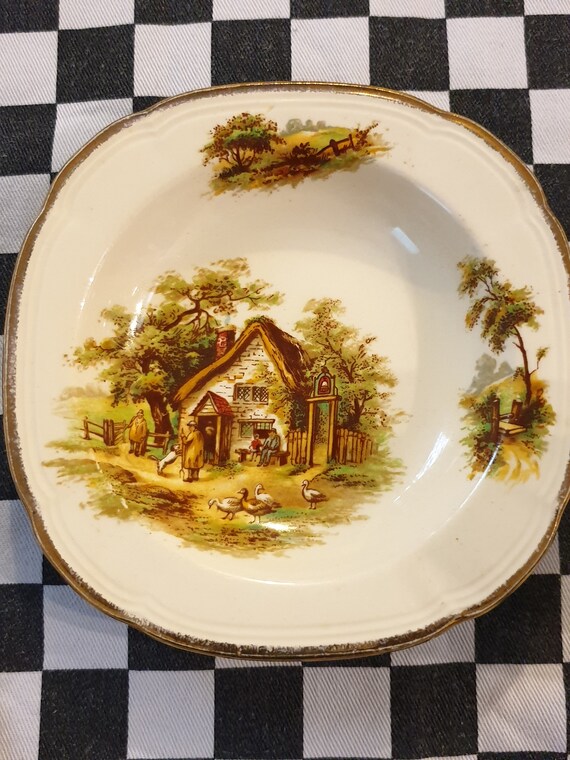 Vintage 40s 50s Alfred Meakin Dish England Butter Jam Dish - Etsy Sweden