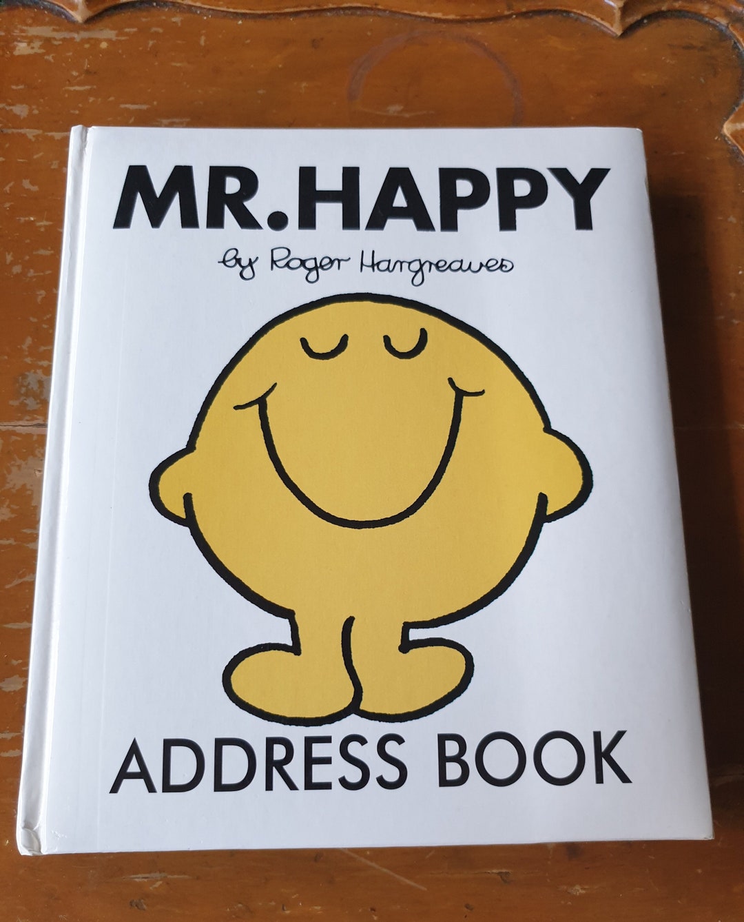 Super Cute Vintage Mr Happy Address Book 1996 by Roger Hargreaves ...