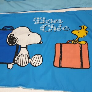 Gorgeous Bon Chic Travel Snoopy Pillowcases Circa 2017 Standard Peanuts ...