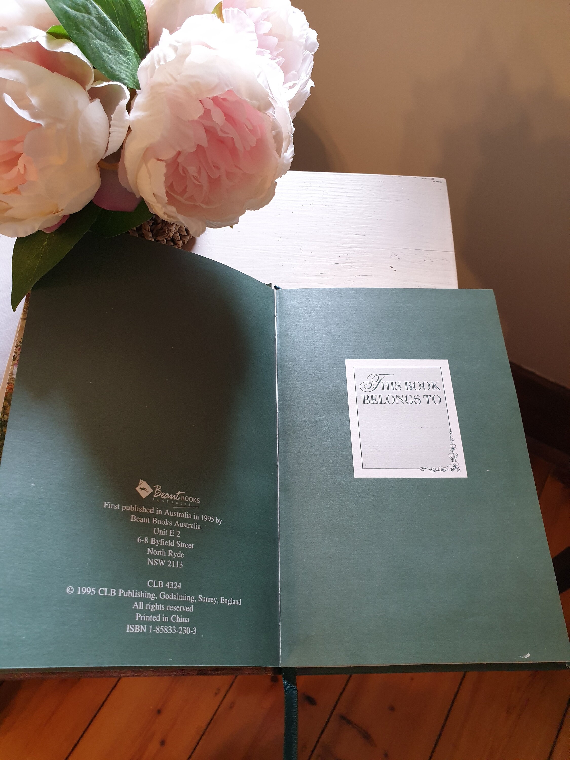 Beautiful Vintage Diary the Cottage Garden Collection Any Year | Etsy ...