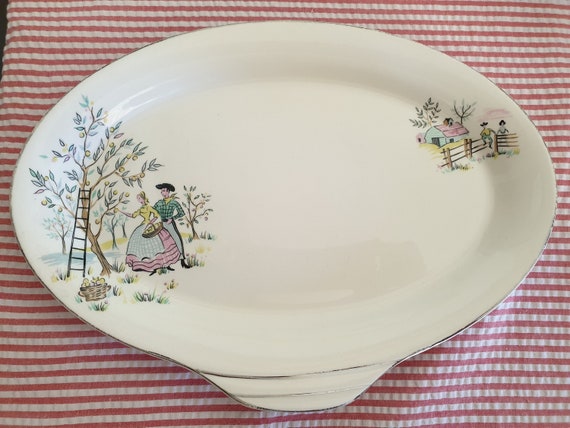 Rare Vintage Retro Tray 1950s 1960s Alfred Meakin Ceramic Tray | Etsy