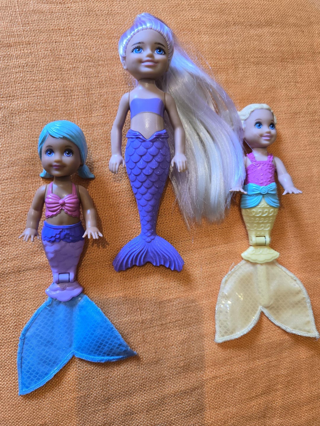 Adorable Mermaids Barbie Chelsea Mermaid Rainbow Mattel Dreamtopia ...
