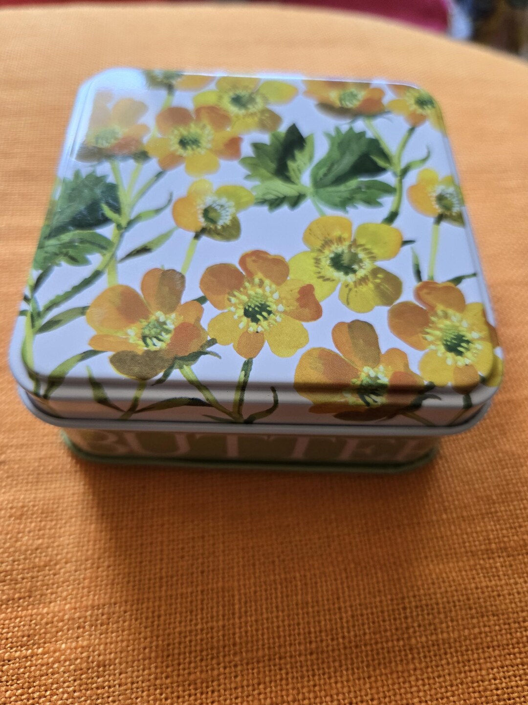 Gorgeous Flower Tin by Emma Bridgewater UK Buttercup Tin Rare Tin ...