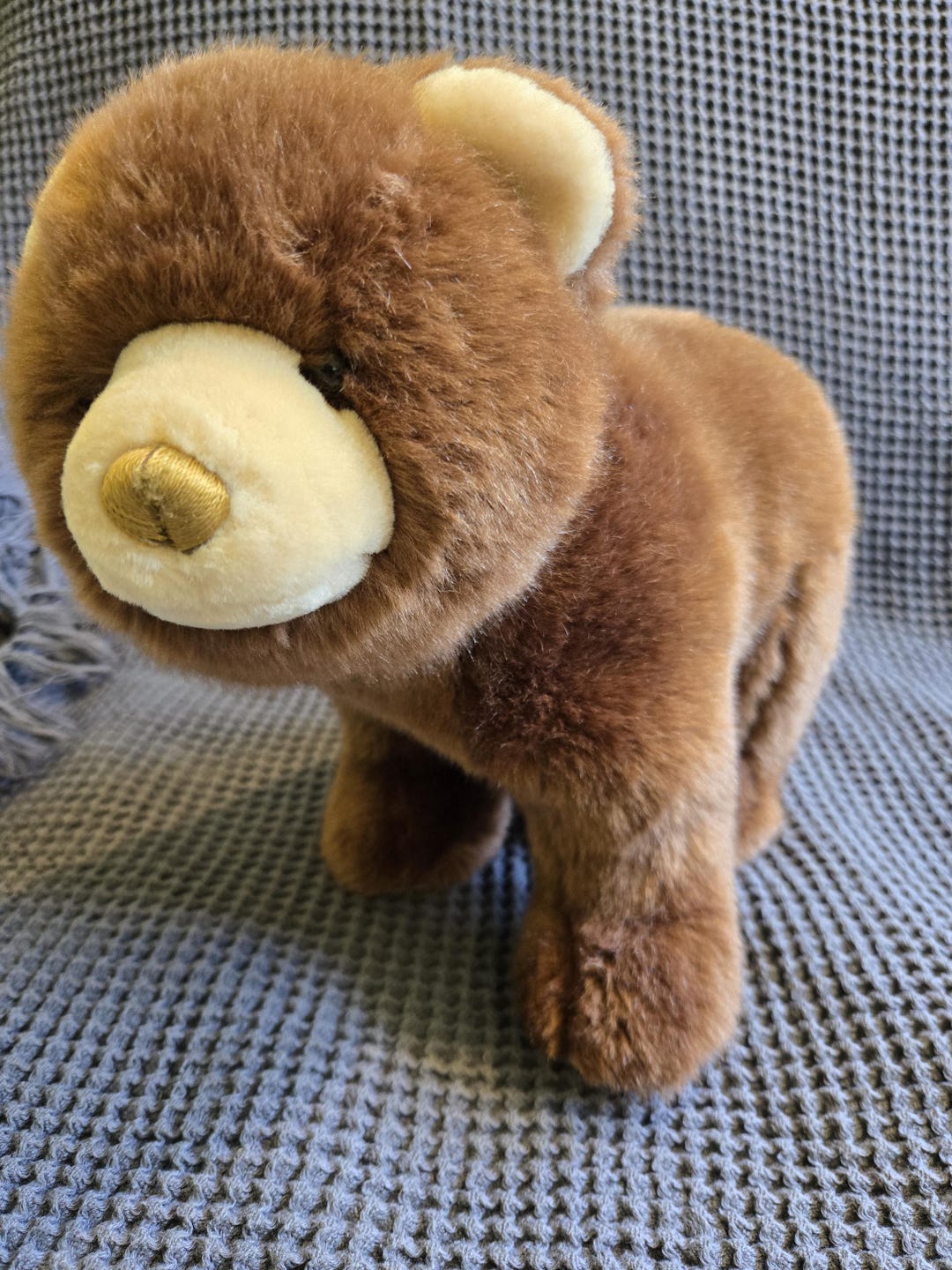 Cute Vintage Gund Bear Cubbins Bear Soft and Fluffy Cubbins Bear Plush ...