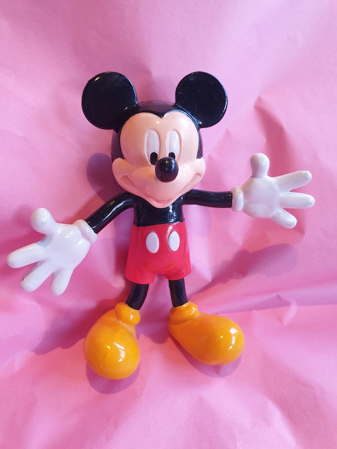 Vintage Mickey Mouse Applause Disney Mickey Toy Walt Disney Applause ...