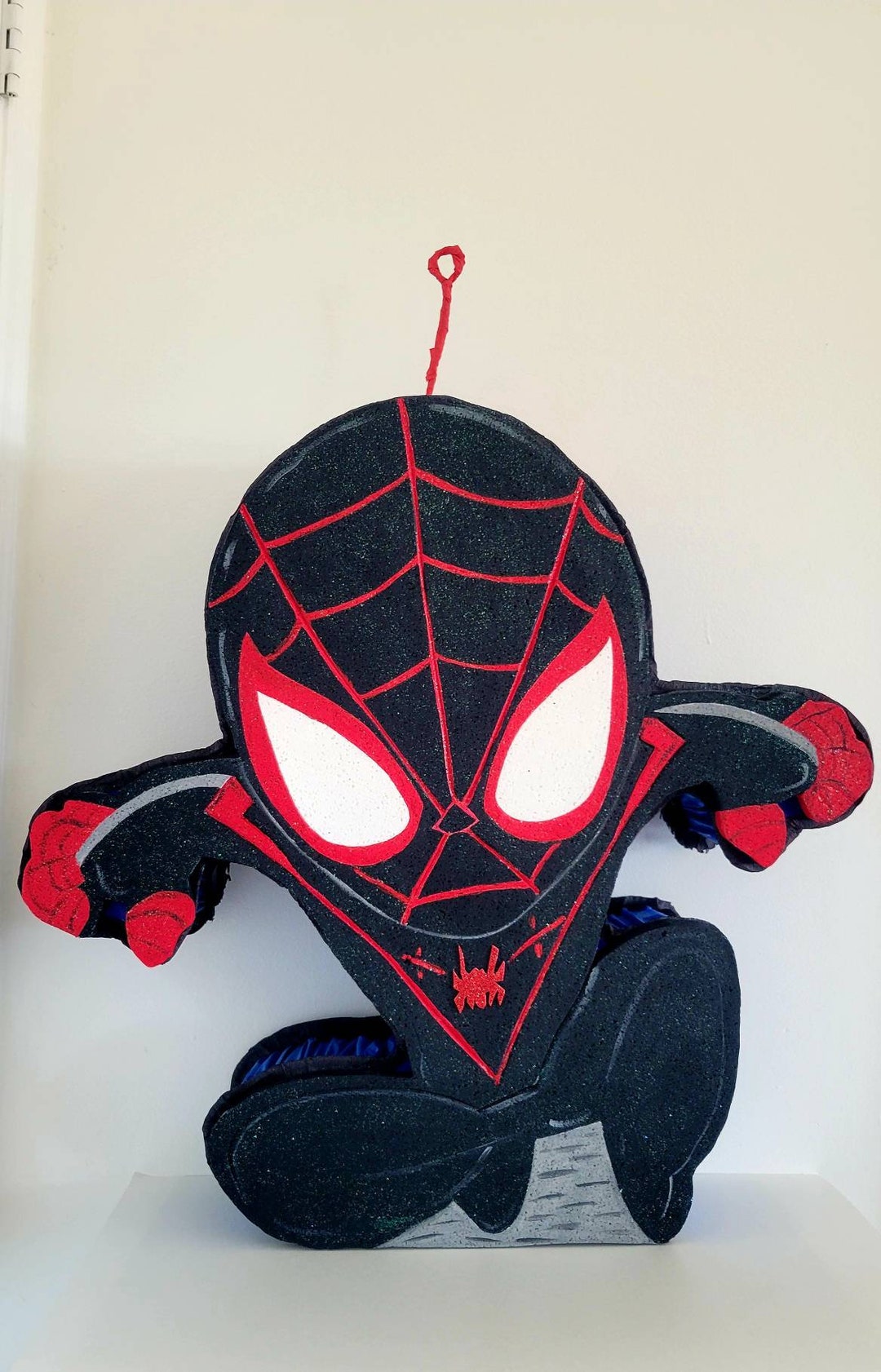 Black Spiderman Pinata Black Spiderman Black Spiderman - Etsy