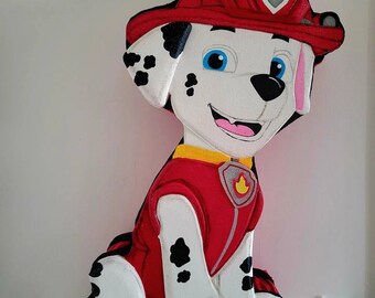 Paw Patrol Marshall Pinata - Etsy