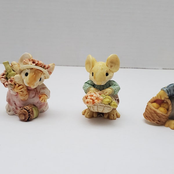 Little Mice Figurines - Etsy