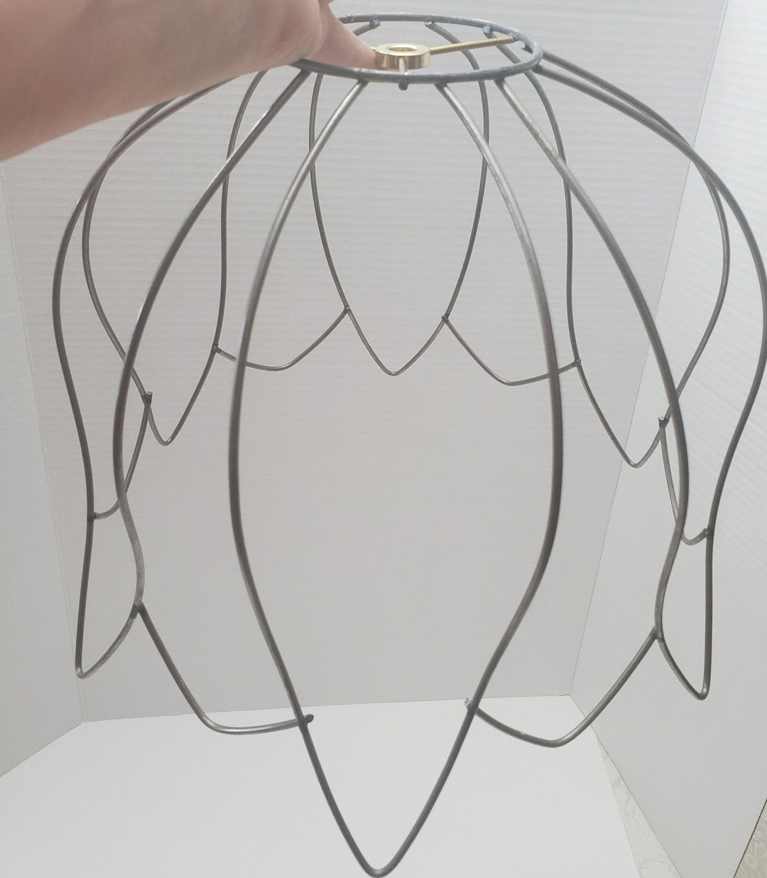 Wire Lampshade Tulip Frame Table Lampshade Frame Petals - Etsy