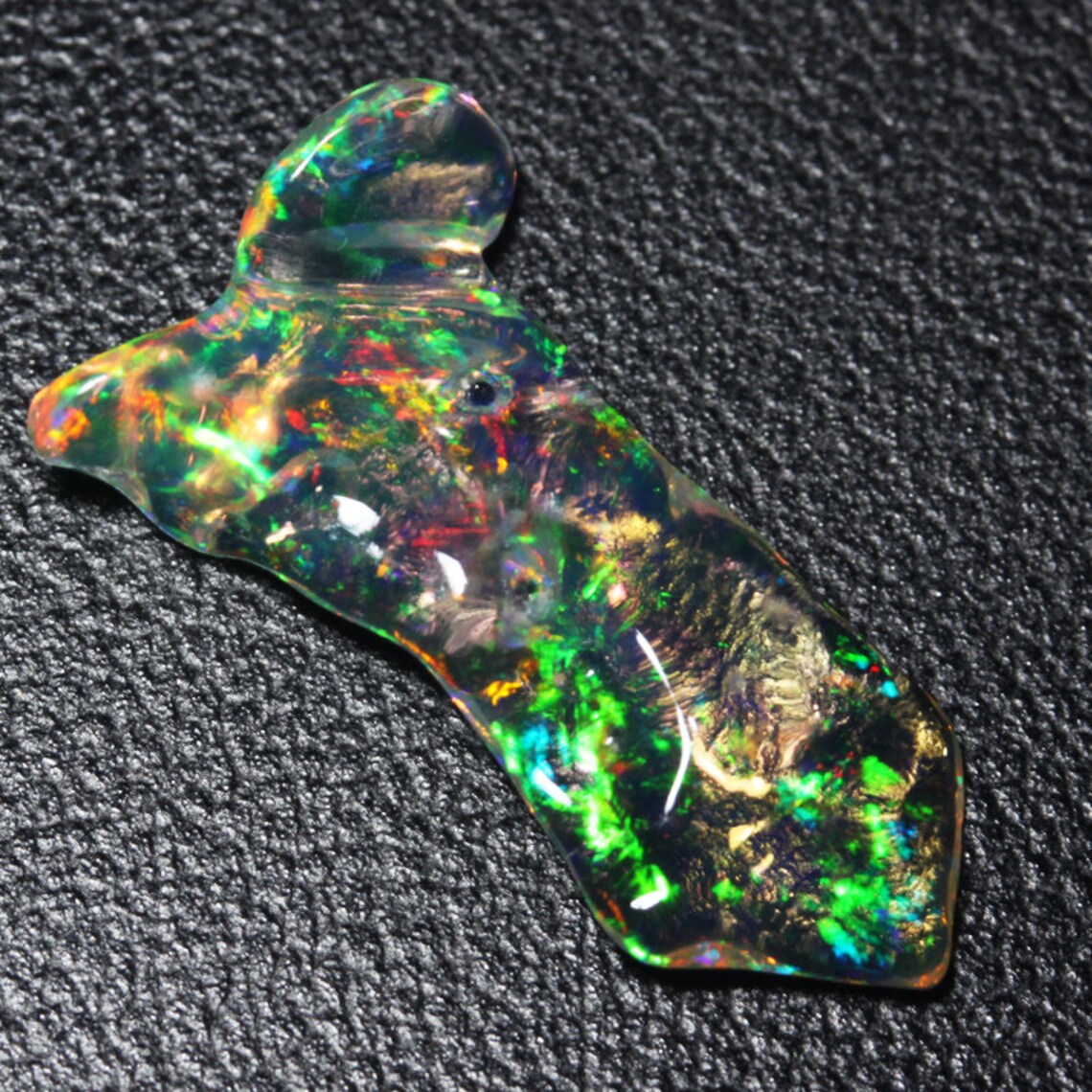 2.91ct Sparkling Natural Jelly Opal Unusual Shape From Mexico - Etsy