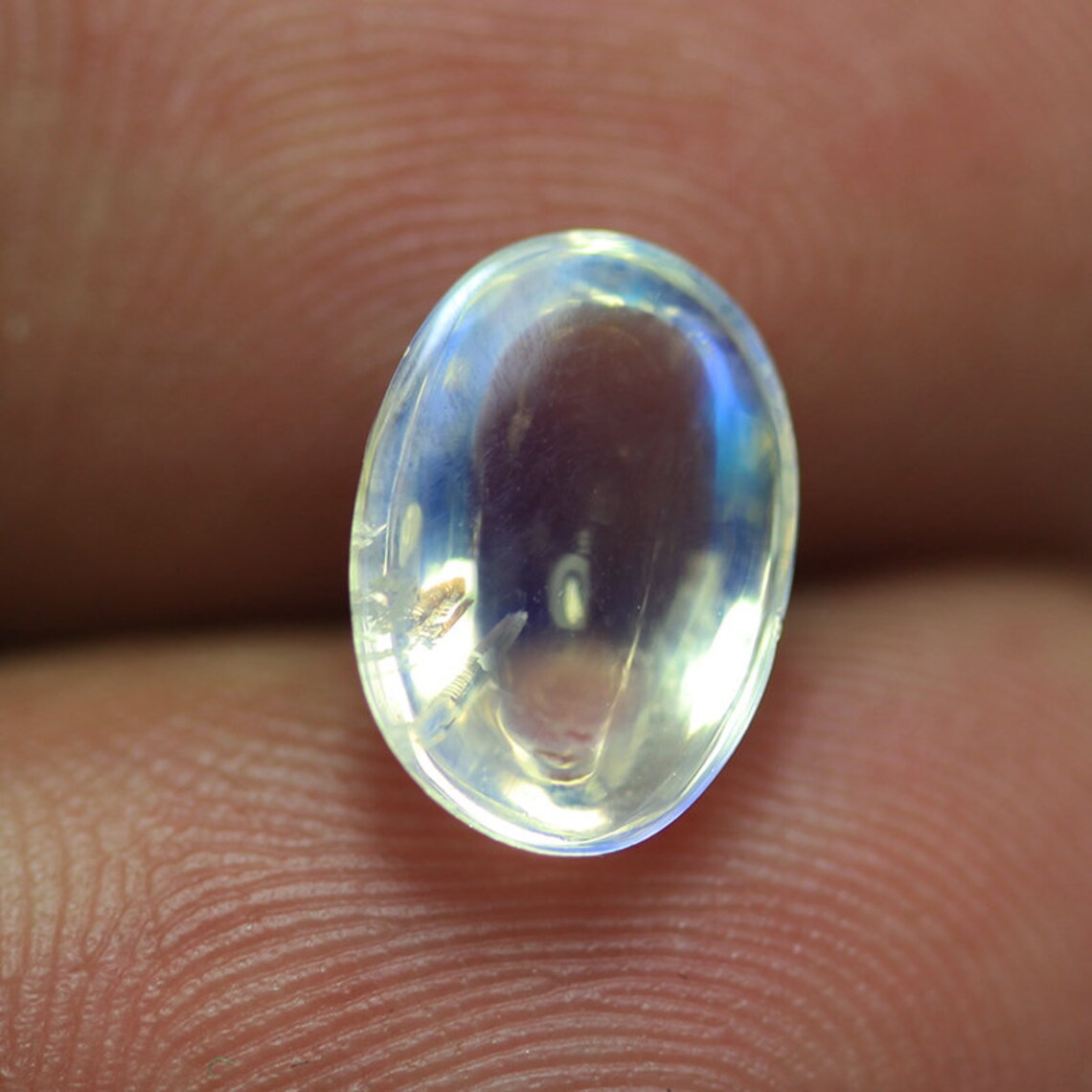 Sparkling Natural Sri Lankan Blue Moon Stone 2.33ct Top - Etsy