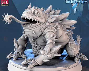 RPG 28mm Frost City Ice Toad large - Etsy