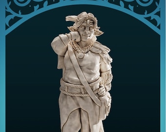 Dnd Miniature Firbolg Druid Miniature for Dungeons and Dragons Tabletop ...
