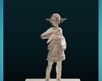 Goblin Thief With Gold Pouch Gobbo Rogue 3d Printed 28mm - Etsy