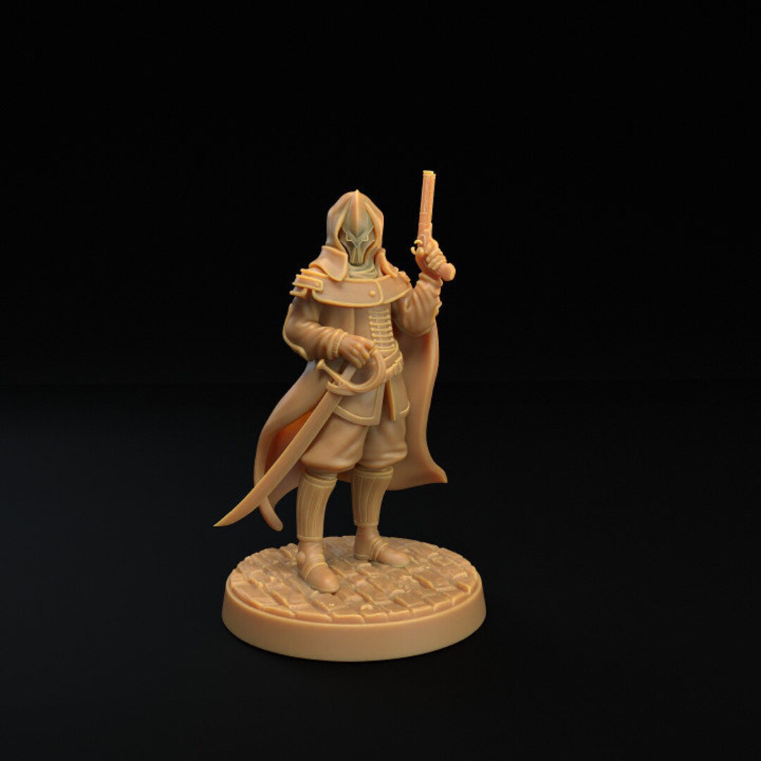 Astral Elf Captain With Pistol - Etsy