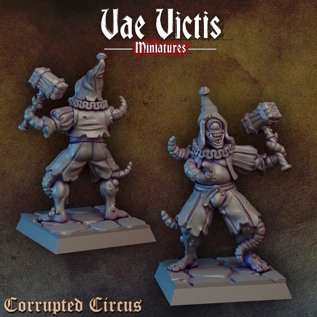 Corrupted Clown With Graveworms - Etsy