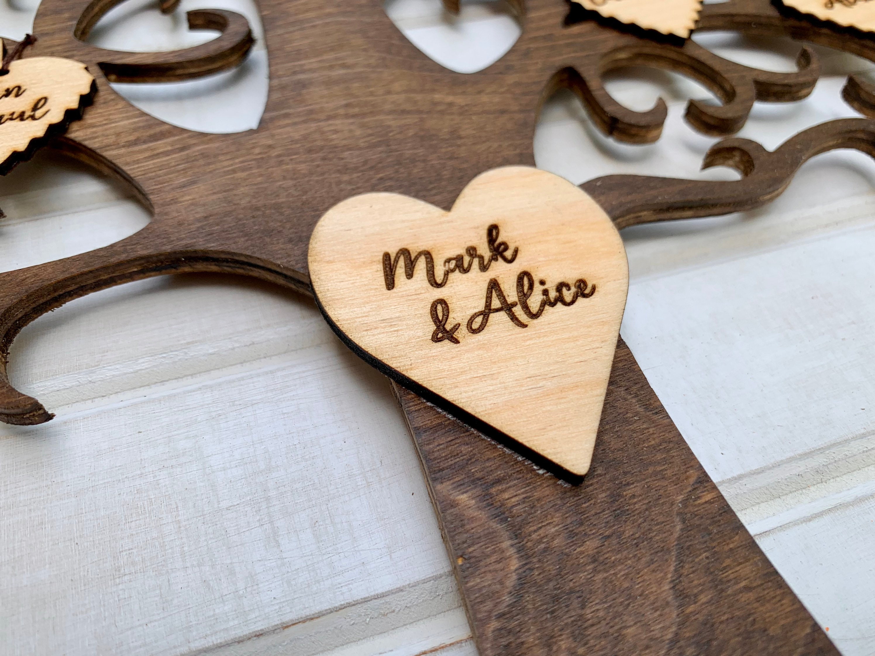 Rustic Family Tree - Etsy