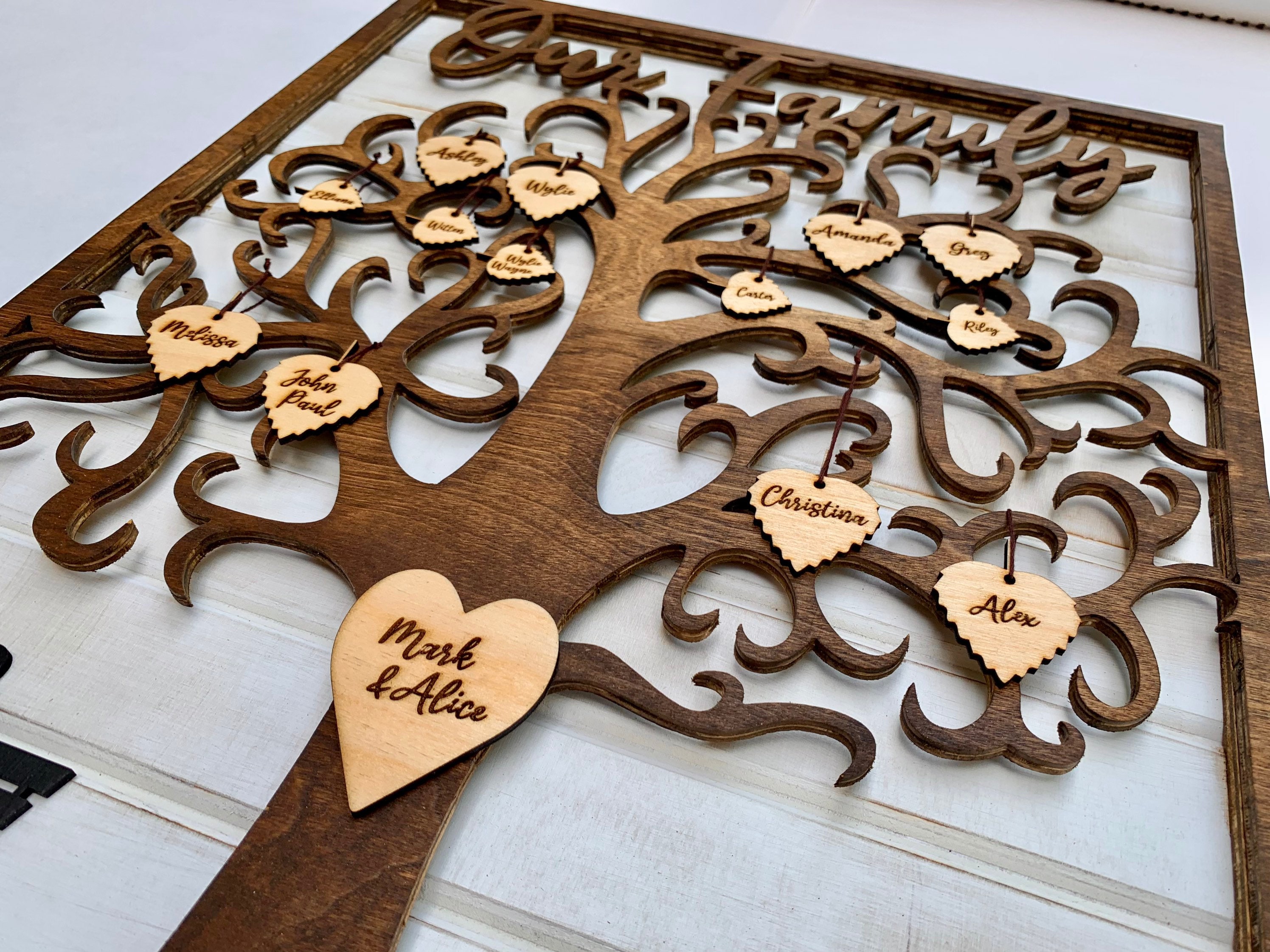 Rustic Family Tree - Etsy