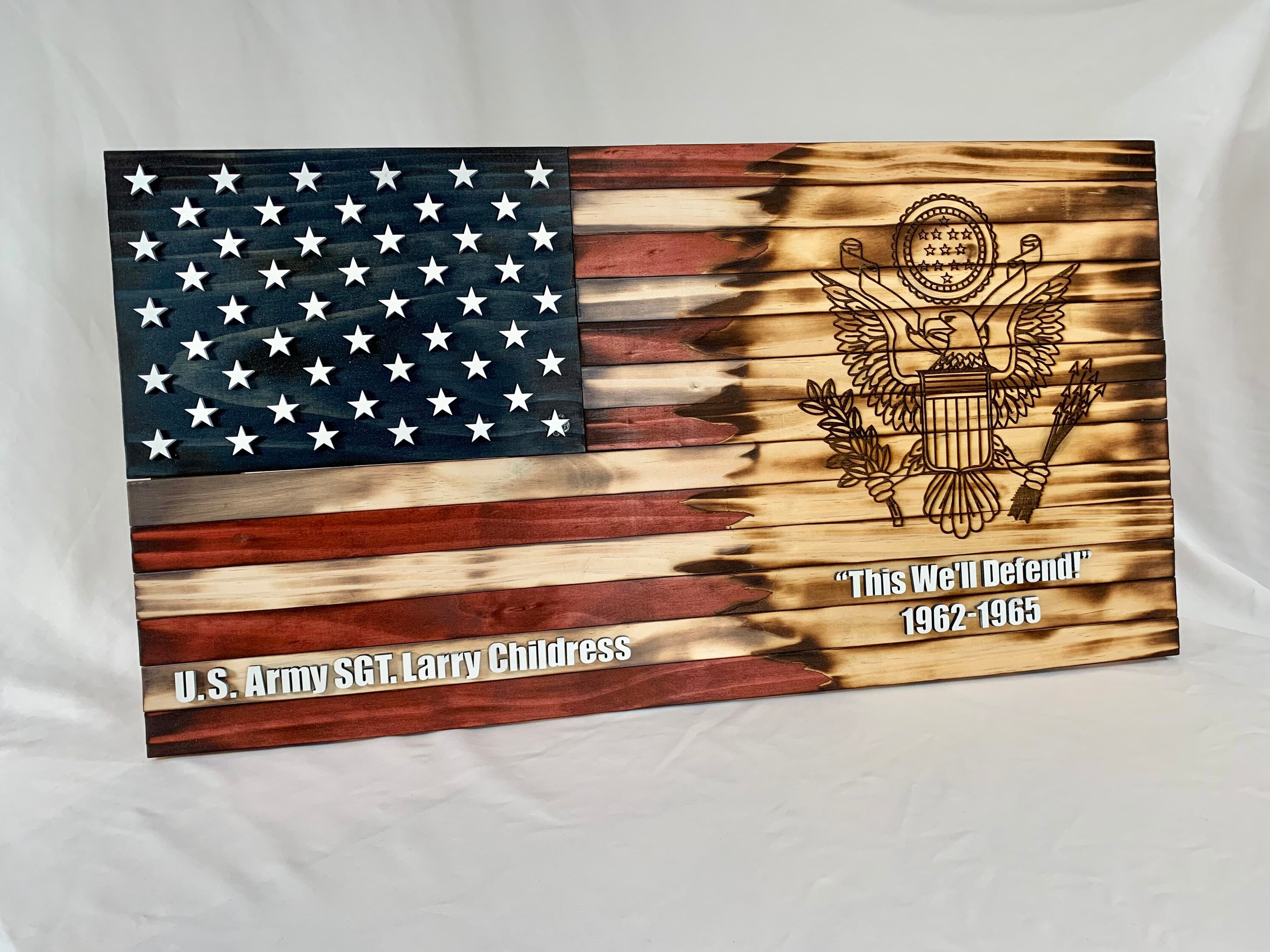 Rustic Wooden Flag - Etsy