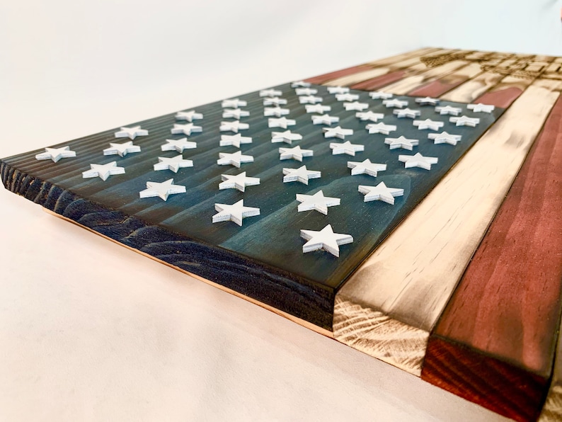Rustic Wooden Flag - Etsy