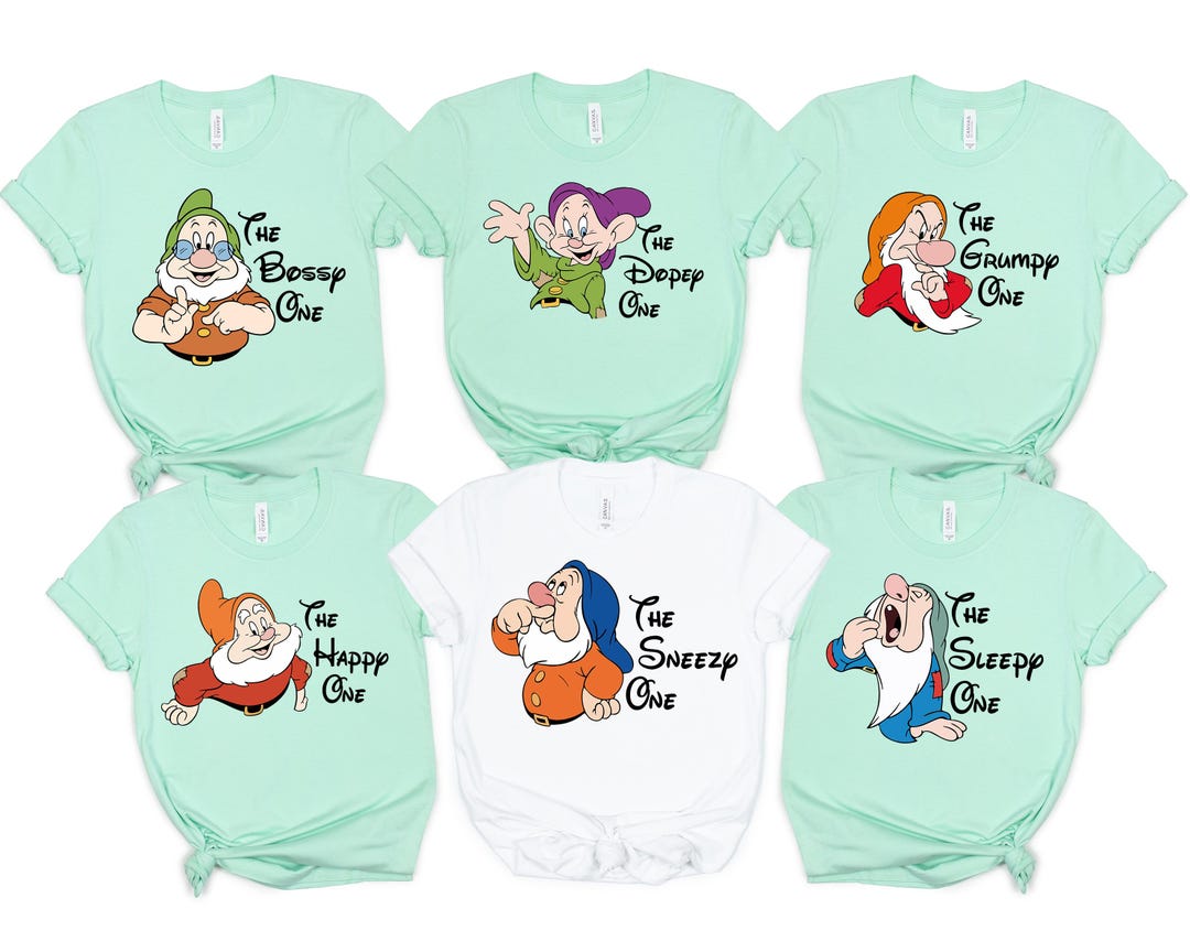 The Happy One, the Sleepy One, the Grumpy One, the Bossy One, Matching ...