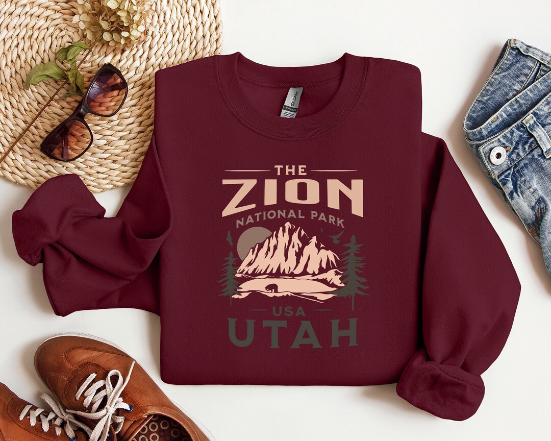 Zion National Park Shirt, Zion Shirt, Hiking Shirts, Adventure Shirts ...