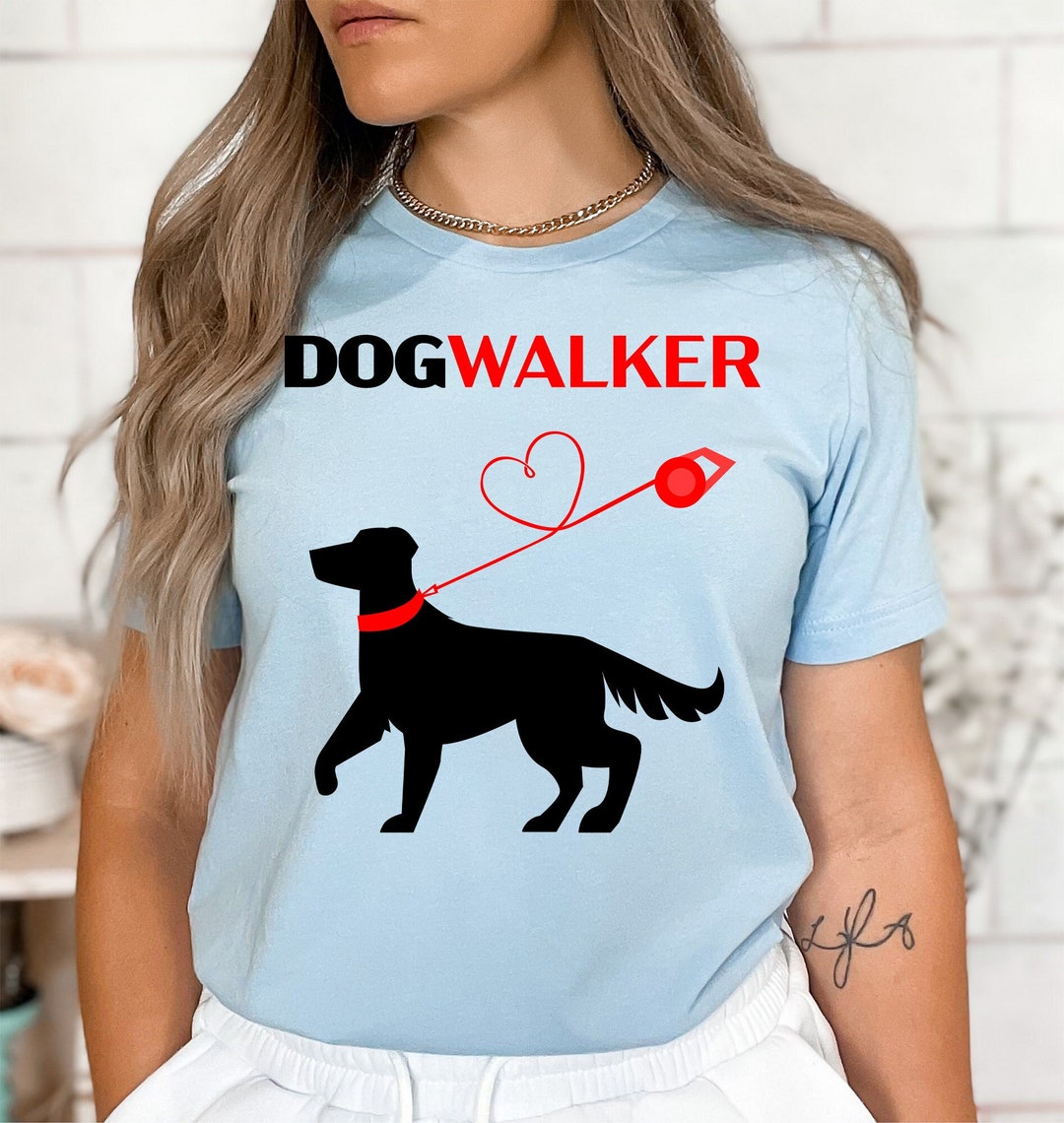 Dog Walker Gift, Dog Mom Shirt, Dog Dad Shirt, Dog Walking, Fur Mama ...