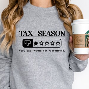 Tax Season Shirts, Accounting Shirt, Tax Season Gift Tee, Funny ...
