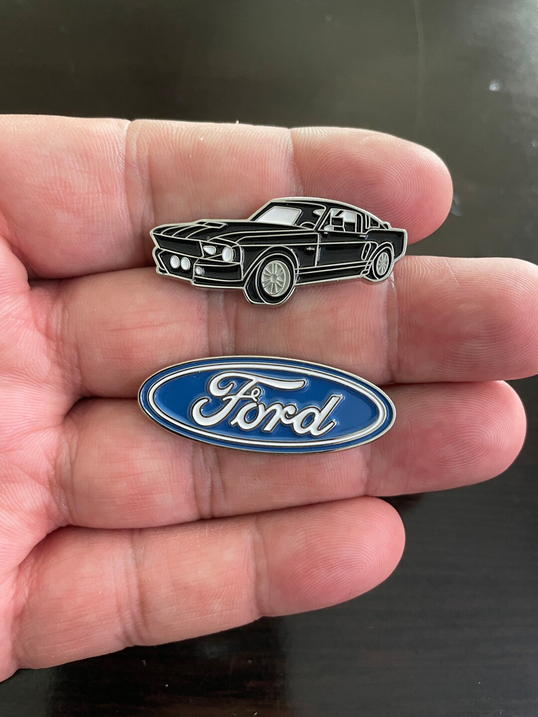2 Bundle Mustang & Ford Enamel Pins - Etsy