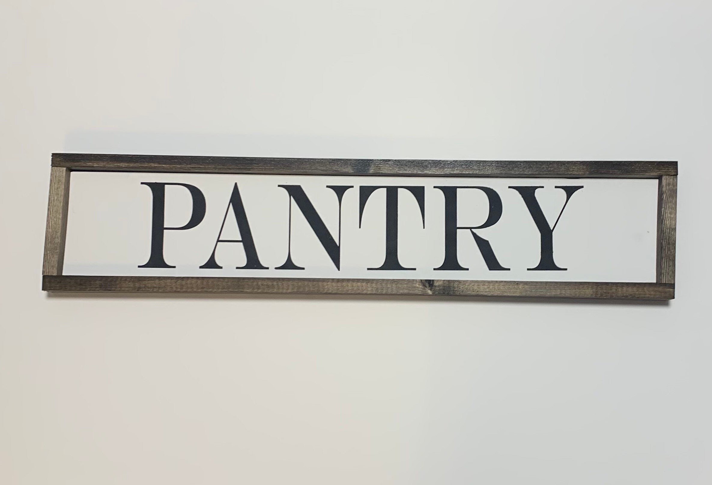 Kitchen Pantry Sign Farmhouse Pantry Sign Wood Pantry Sign | Etsy