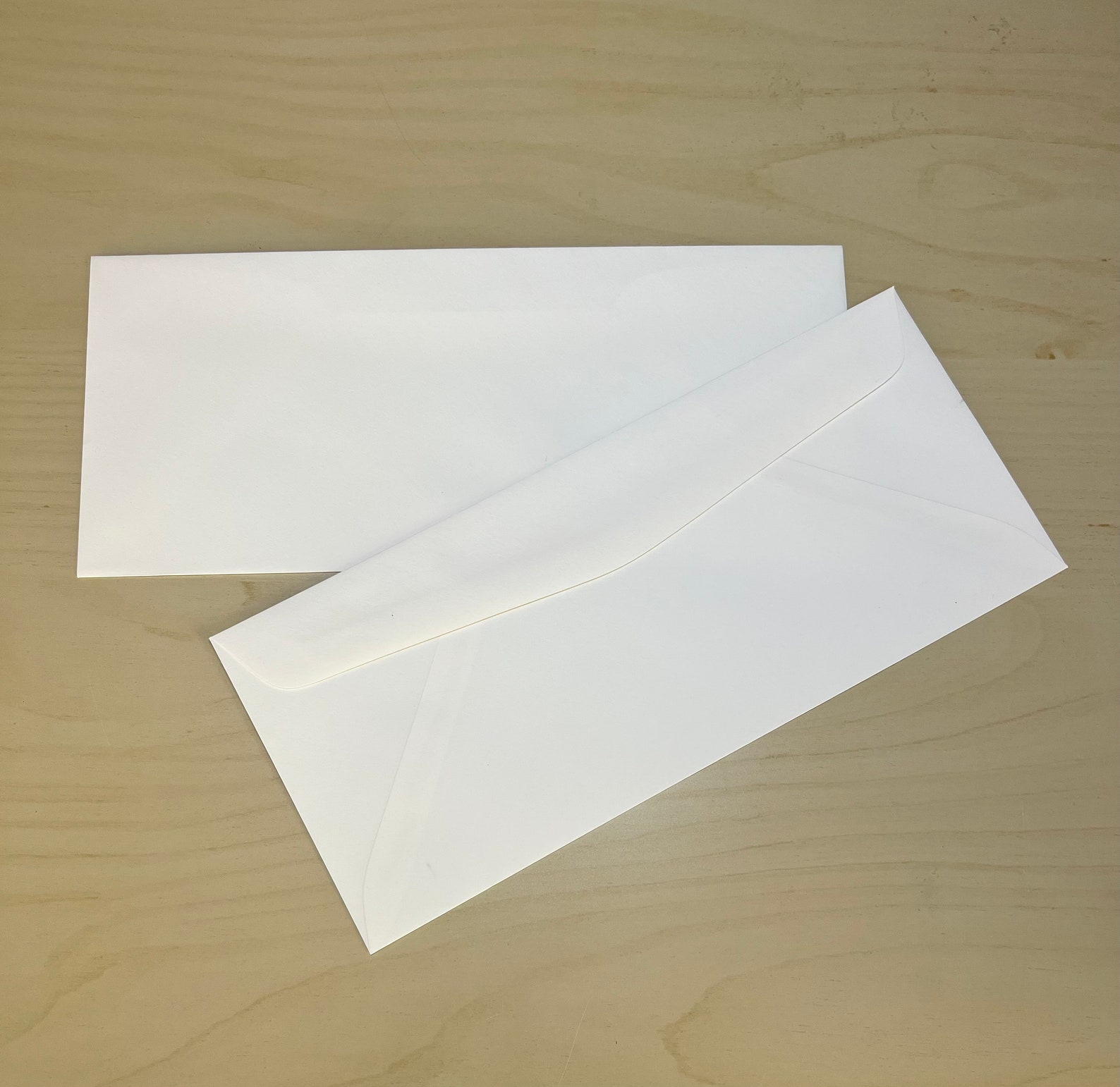 Personalized Business ~ Personal #10 White Wove Envelopes ~ Custom Full ...