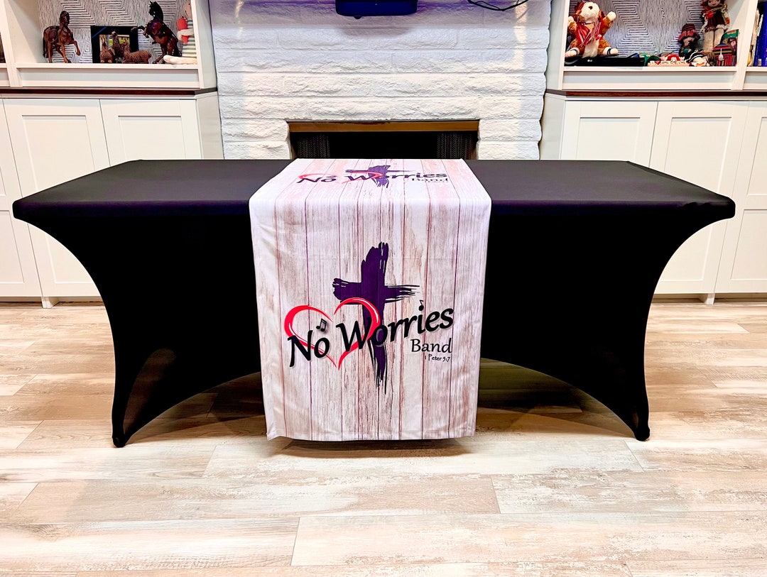 Custom Business Table Runner Personalized Buisness With Logo and ...