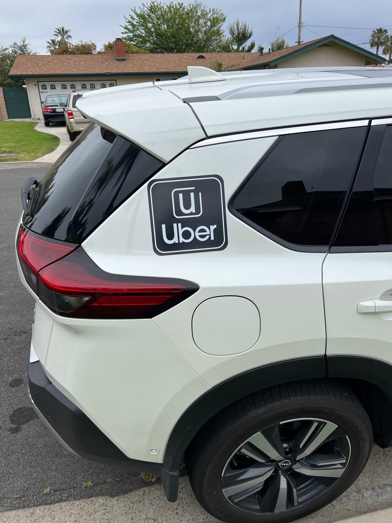 UBER Removable CAR MAGNET Glossy Uber Rideshare Car Magnet - Etsy