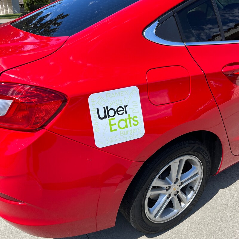 Uber Eats Decal - Etsy