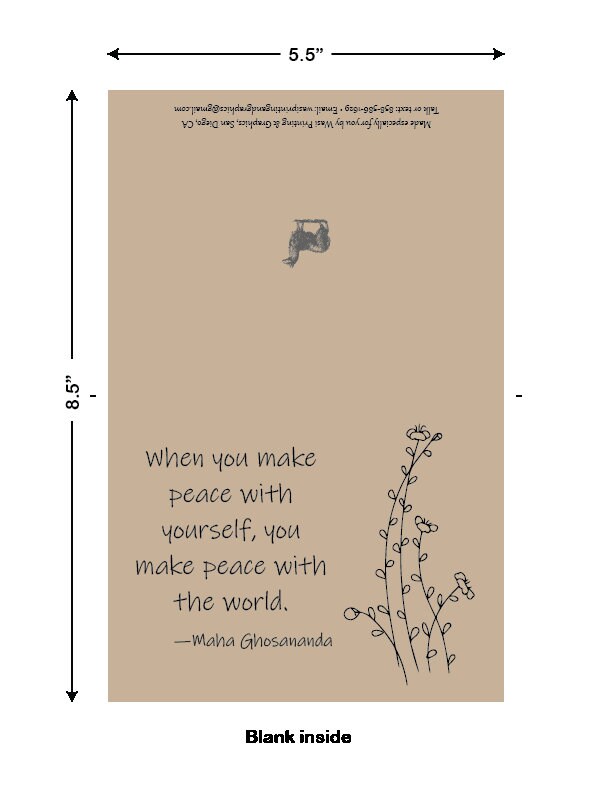 STATIONERY Folded CARDS Set of 5 Designs With Envps. ~ INSPIRATIONAL ...