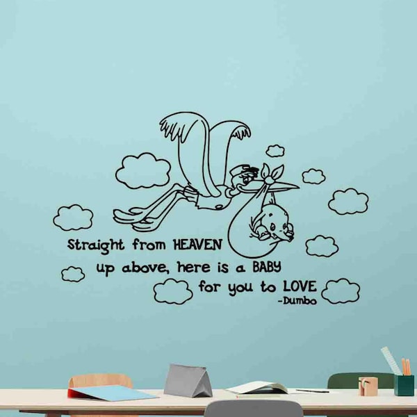 Dumbo Wall Decal - Etsy