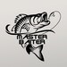 Master Baiter Wall Decal Vinyl Sticker Fishing Wall Sign Fish Wall ...