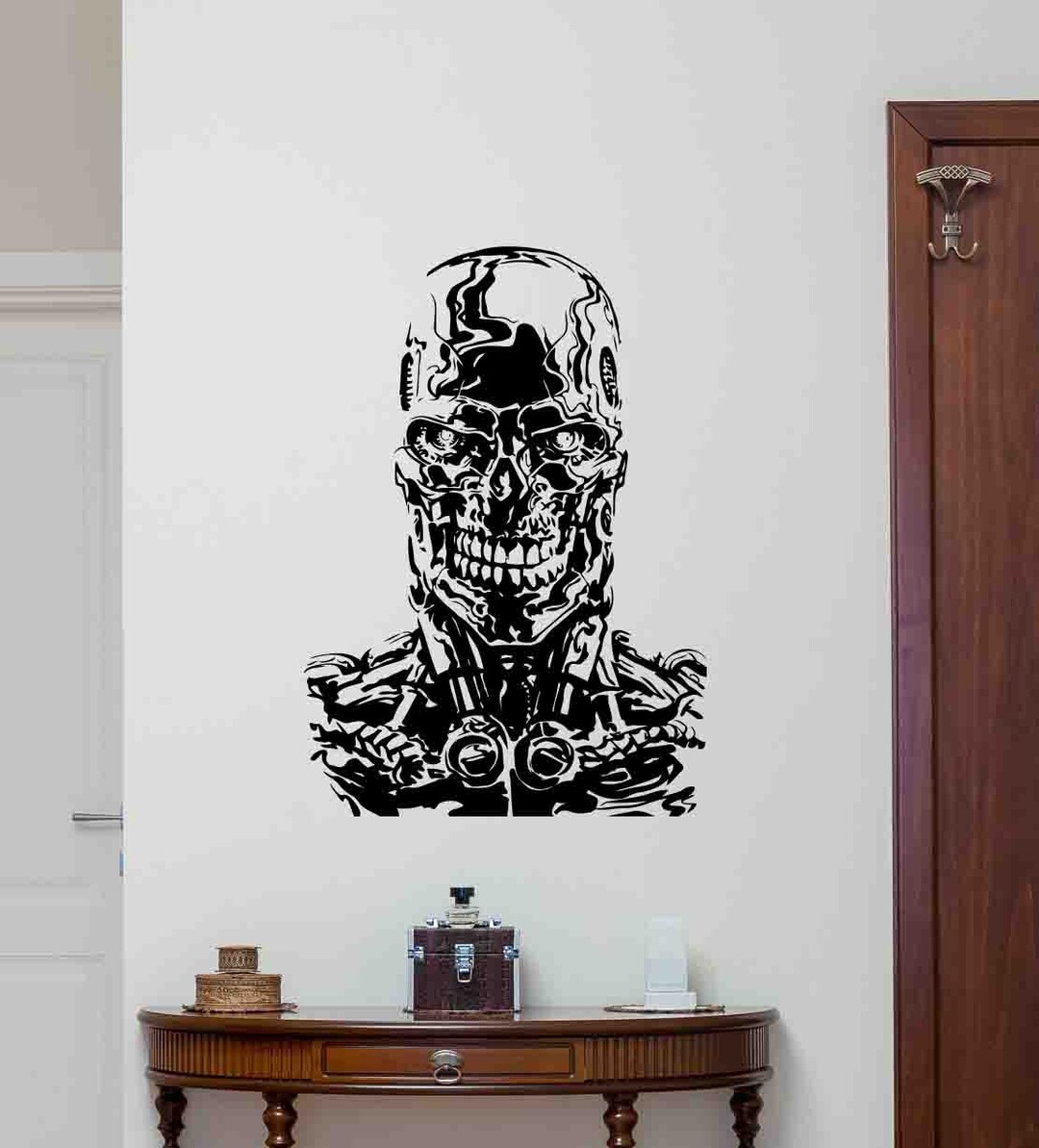 Terminator Wall Decal Movie Sign Robot Android Decal Vinyl Sticker ...
