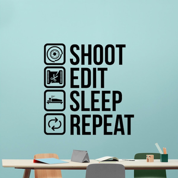 Eat Sleep Shoot - Etsy UK