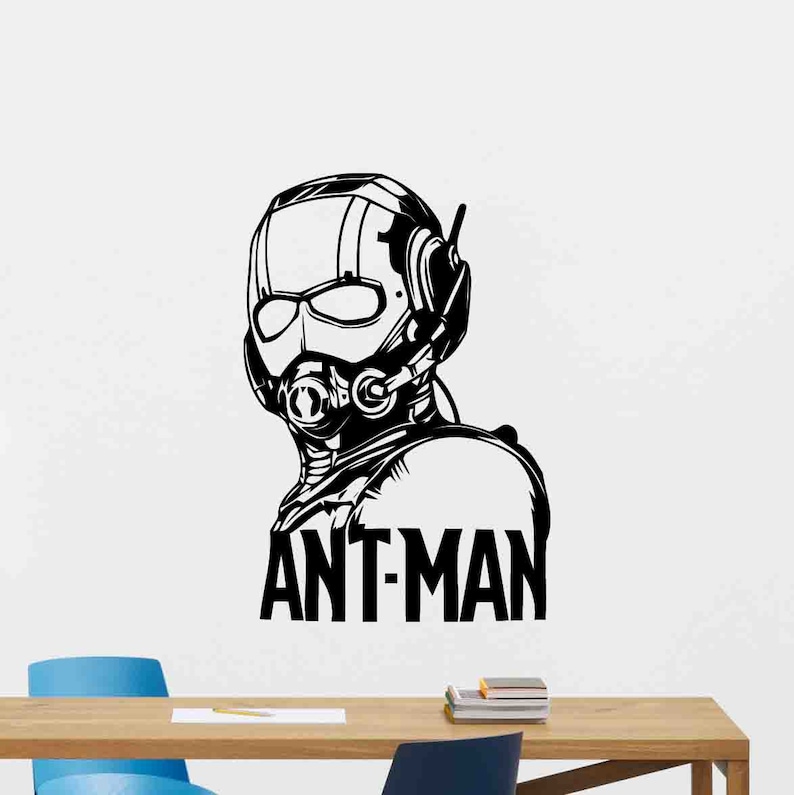 Ant-man Poster Wall Decal Vinyl Sticker Stencil Ant Man - Etsy