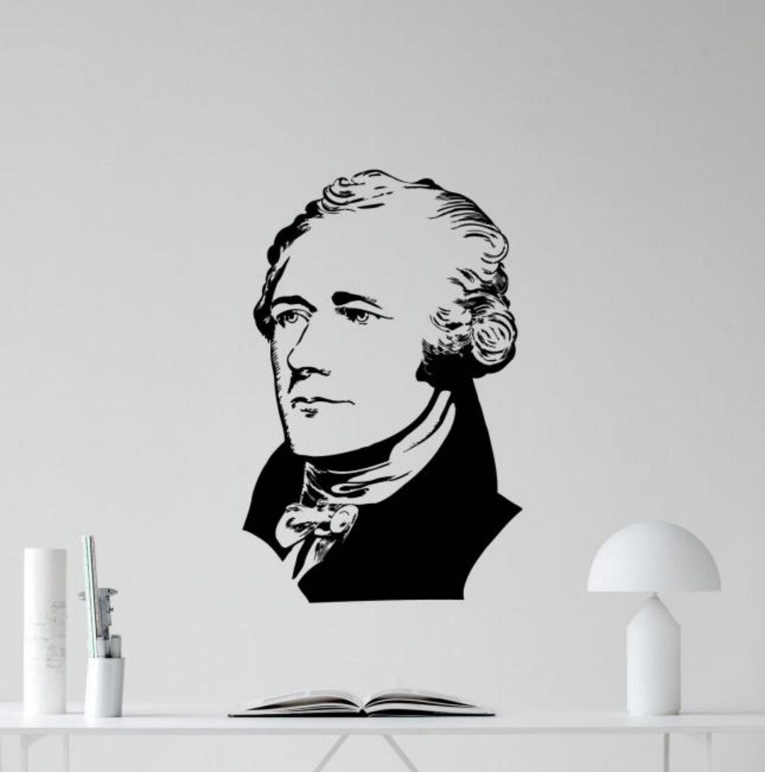 Hamilton Wall Decal Vinyl Sticker Sign Poster Wall Decor Bedroom Office ...