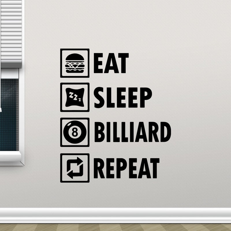 Eat Sleep Game Decal - Etsy
