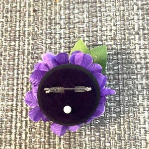 African Violet Pin//african Violet Corsage// DST African Violet Flower ...